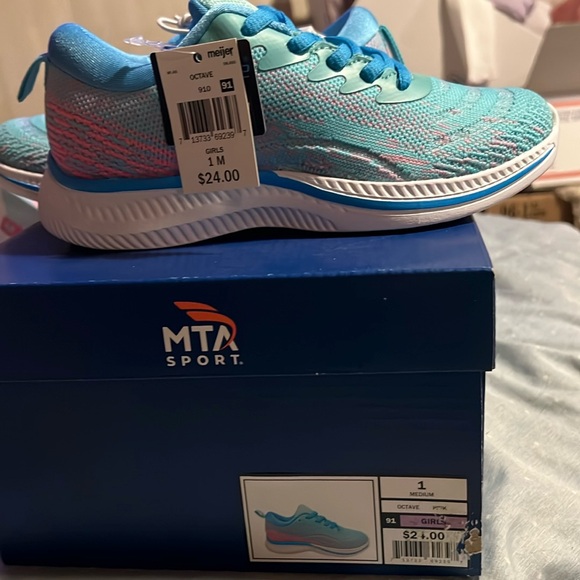 MTA Sport | Shoes | Nib Mta Sports Girls M Memory Foam Sneakers | Poshmark